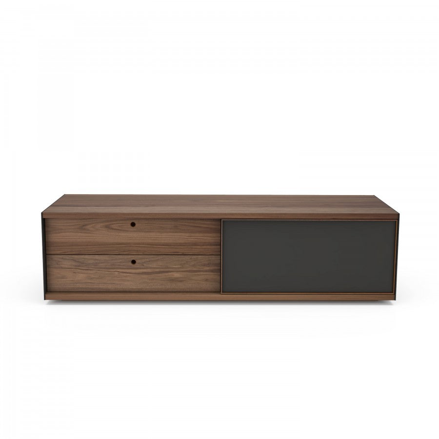 Frank Walnut Media Console — FULLHOUSE Modern